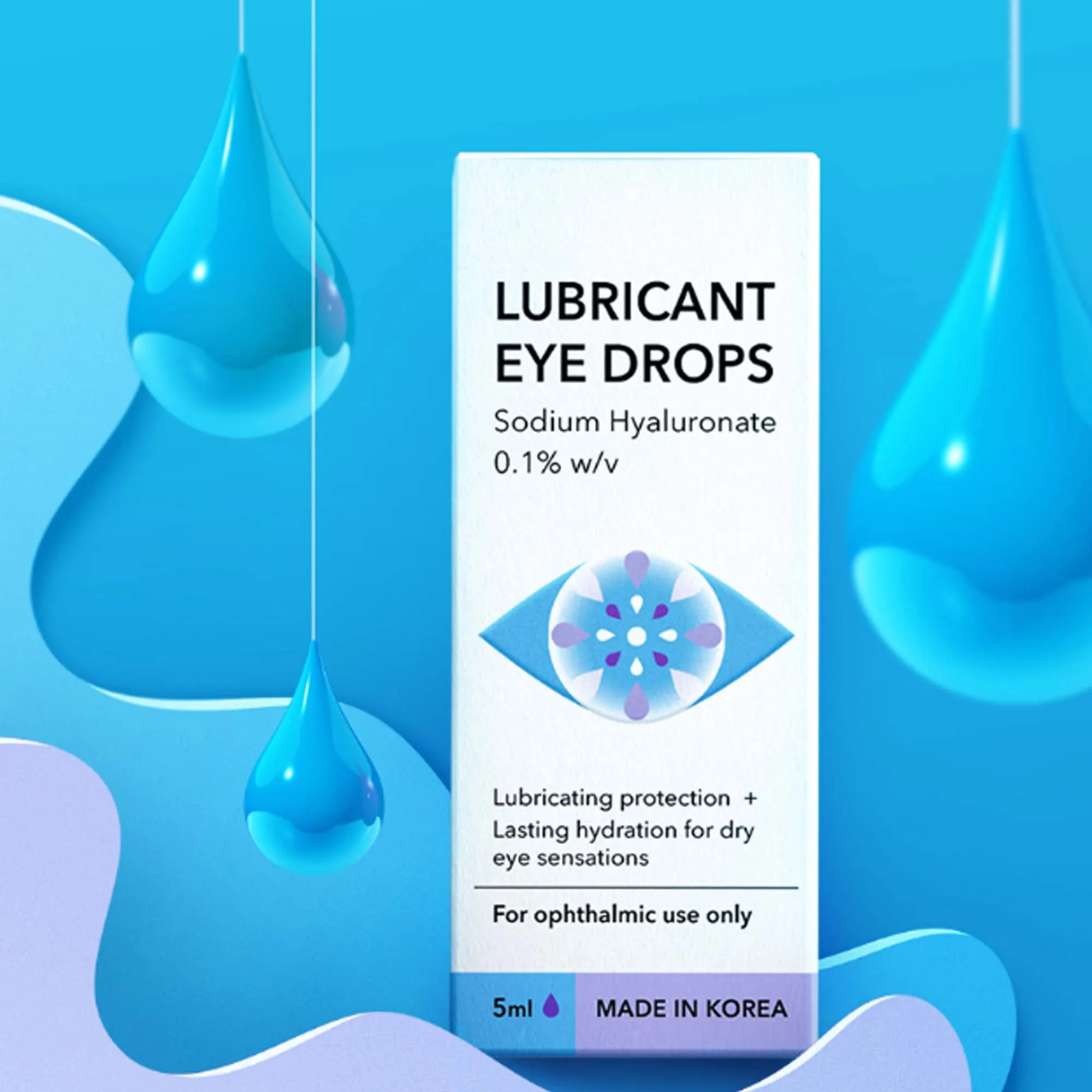 Custom Eye Drops Boxes, Printed Eye Drops Packaging