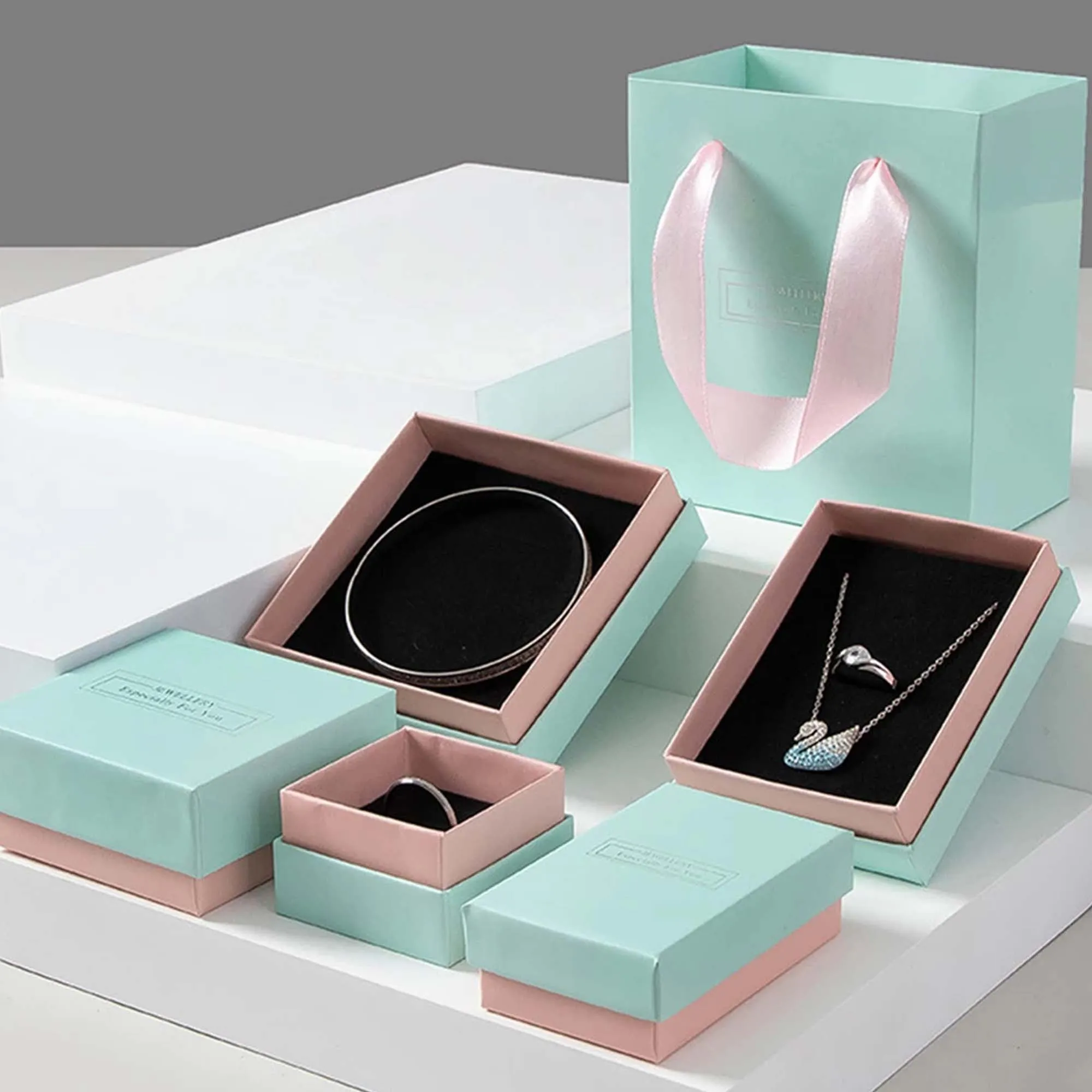 Custom Printed Jewelry Packaging Boxes at Wholesale
