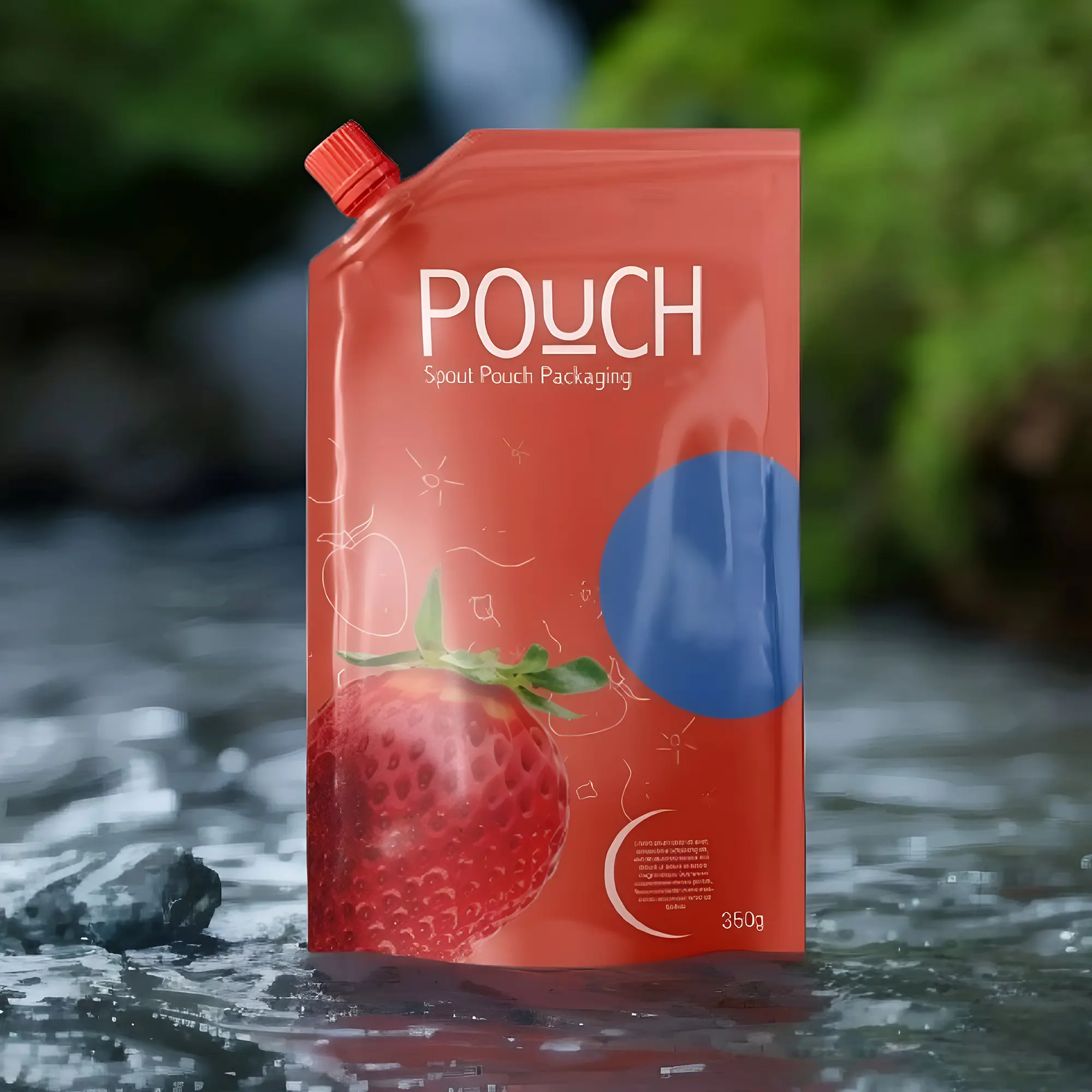 Custom Spout Pouches Wholesale