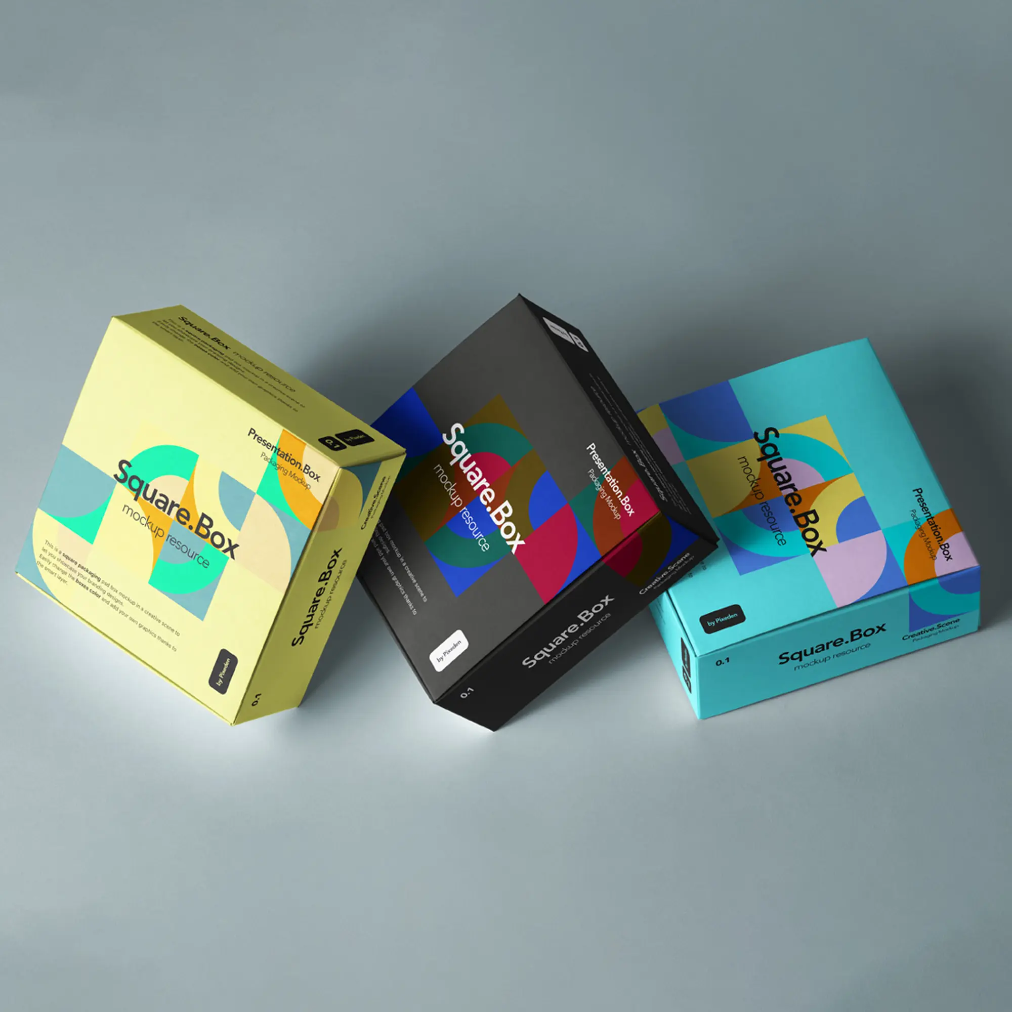 Custom Printed Square Packaging Boxes at Wholesale