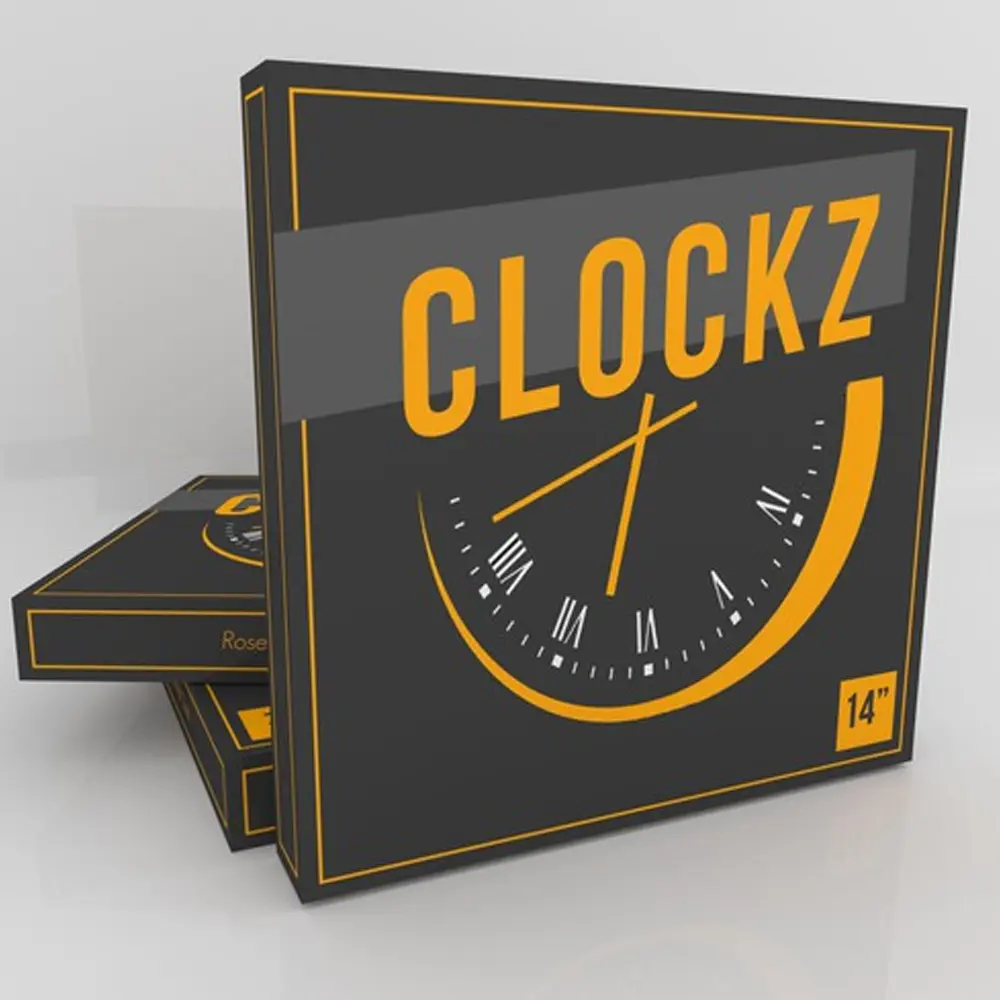 Custom Printed Wall Clock Packaging Boxes Wholesale